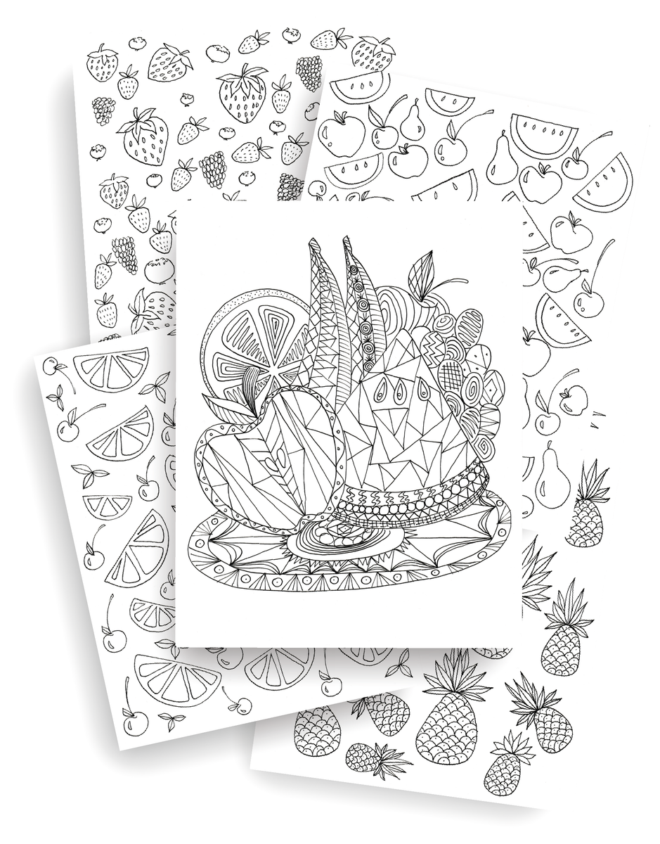 hard coloring pages of flowers