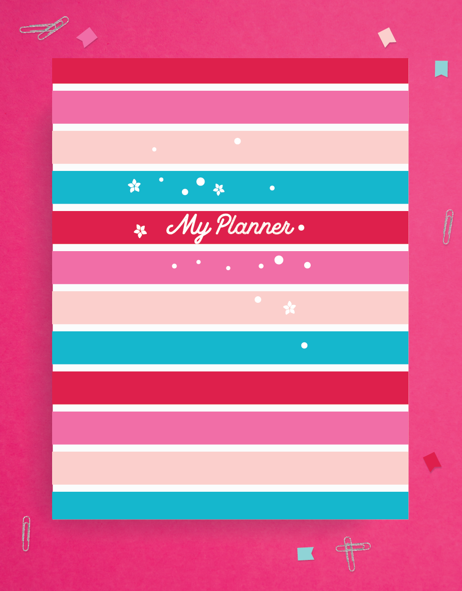 Spring Planner Printable Kit (31 pages!) – Teal Notes